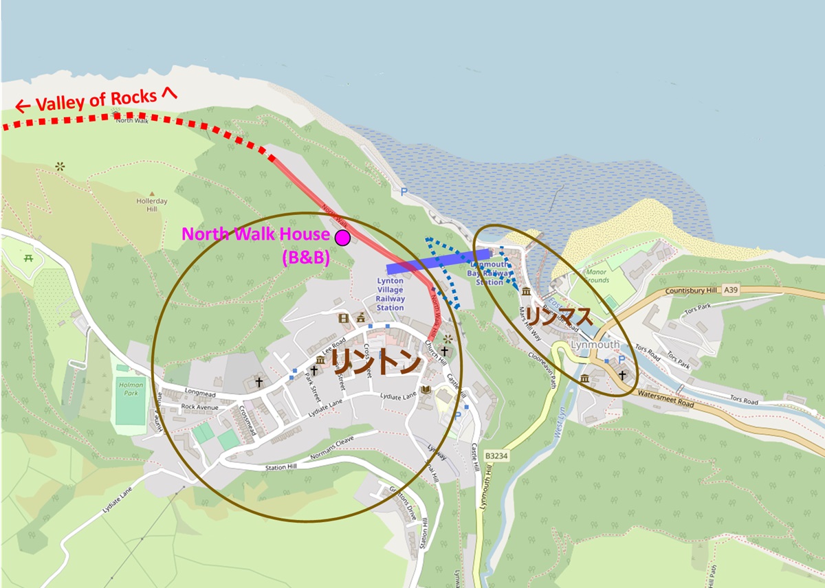 デボン州の旅③ リントン＆リンマス | SOWHATの世界旅日記